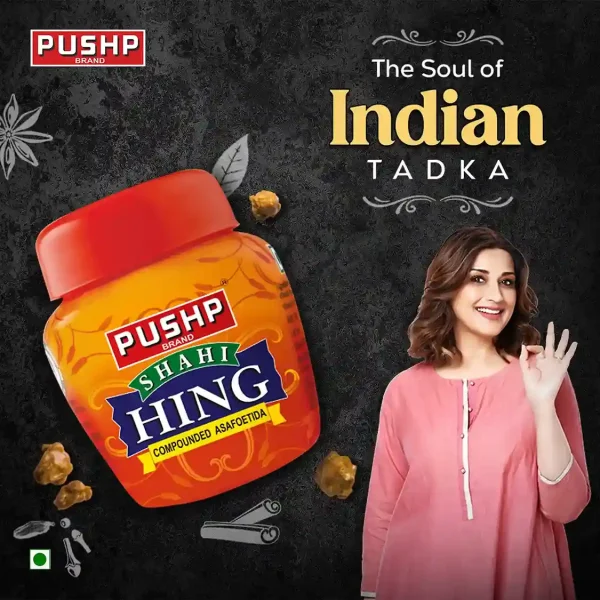 Buy Premium Hing Powder Online in India | Pushp Asafoetida 50gm | Pure ...