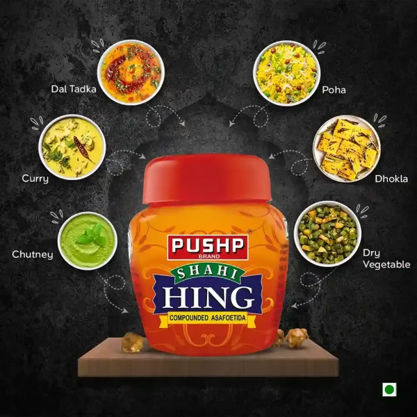 Buy Premium Hing Powder Online in India | Pushp Asafoetida 50gm | Pure ...